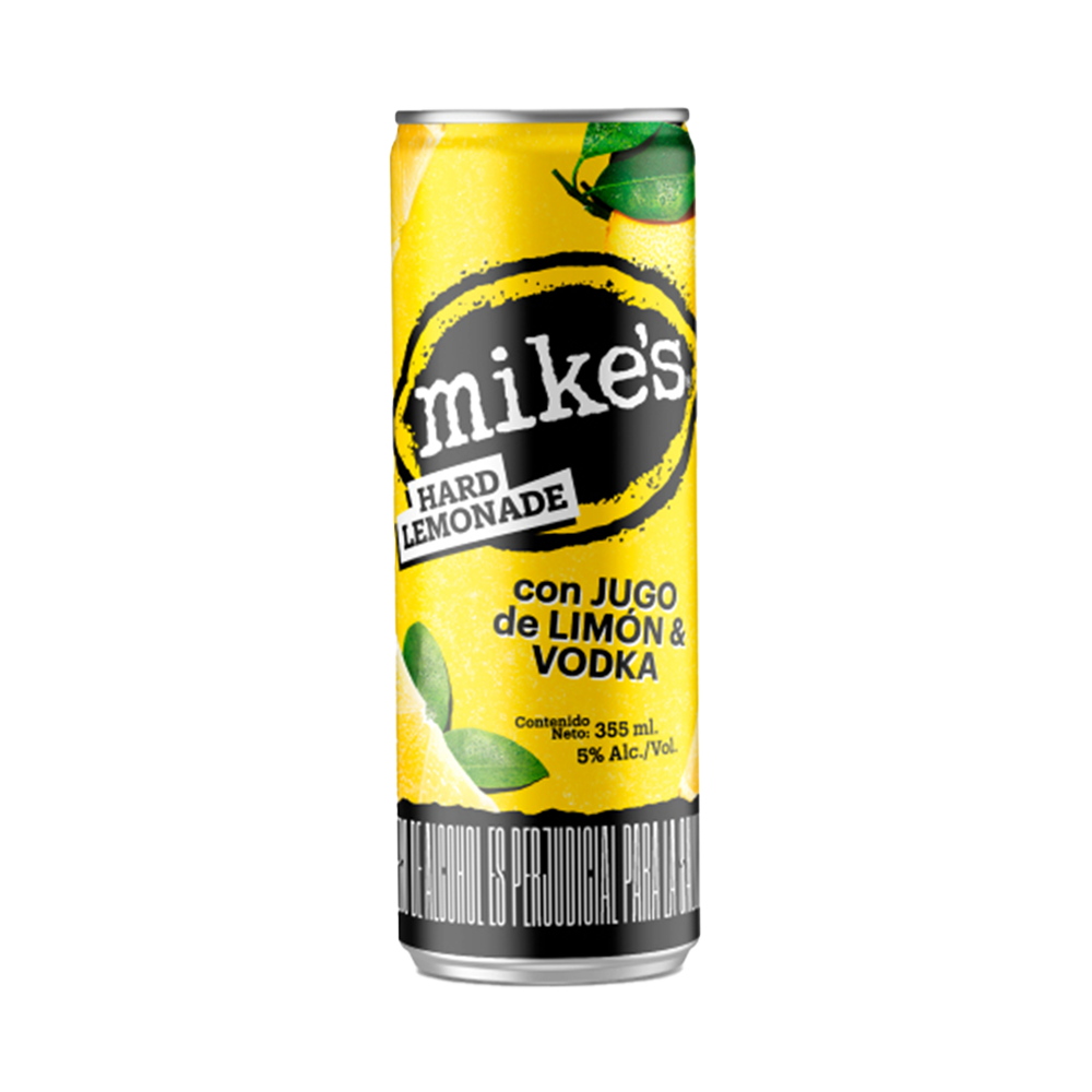 Limonada Mike's Con Jugo De Limón Y Vodka Lata 355Ml | SuperBooM